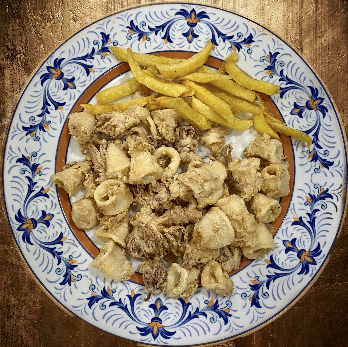 Chipirones Fritos - Restaurante Don Quijote